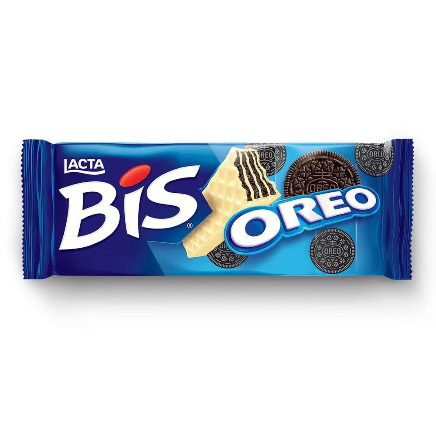 Bis OREO Wafer Recheado com Cobertura Chocolate Branco 100 gr. - 4 Pack ...