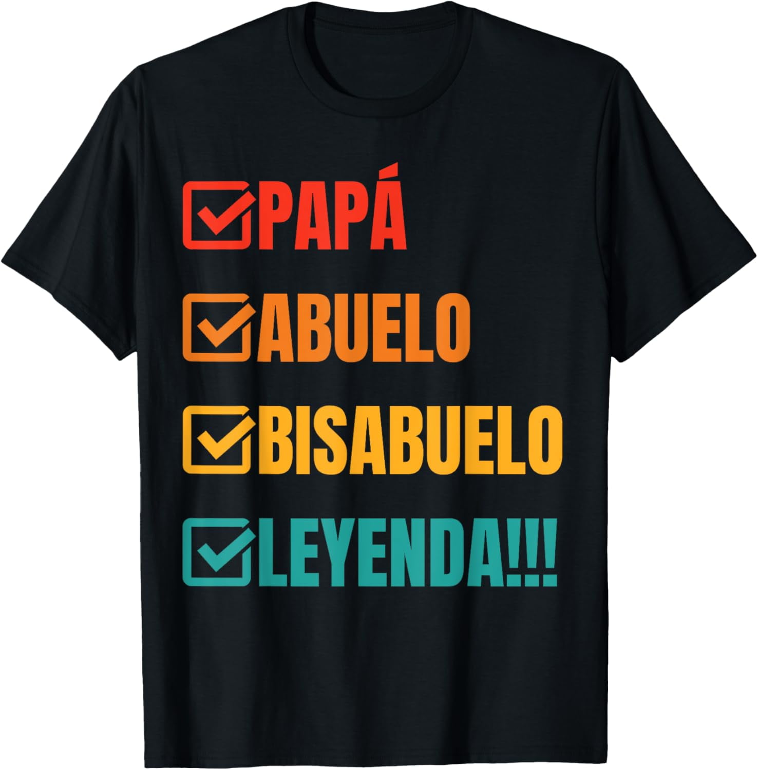 Bisabuelo Regalo Divertido y Anuncio, Bisabuelo Leyenda T-Shirt ...