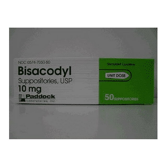 Bisacodyl 10mg Stimulant Laxative Suppositories - Constipation Relief ...