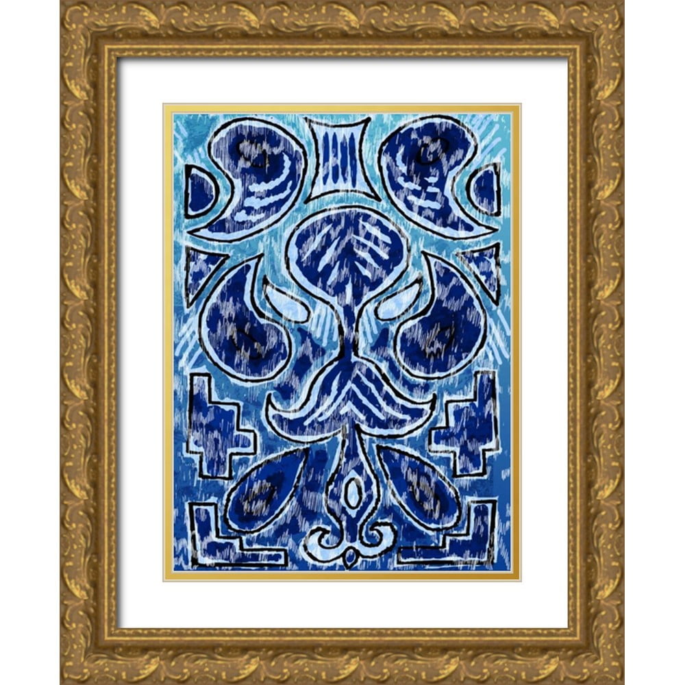 Biscardi, Nicholas 19x24 Gold Ornate Wood Framed with Double Matting ...