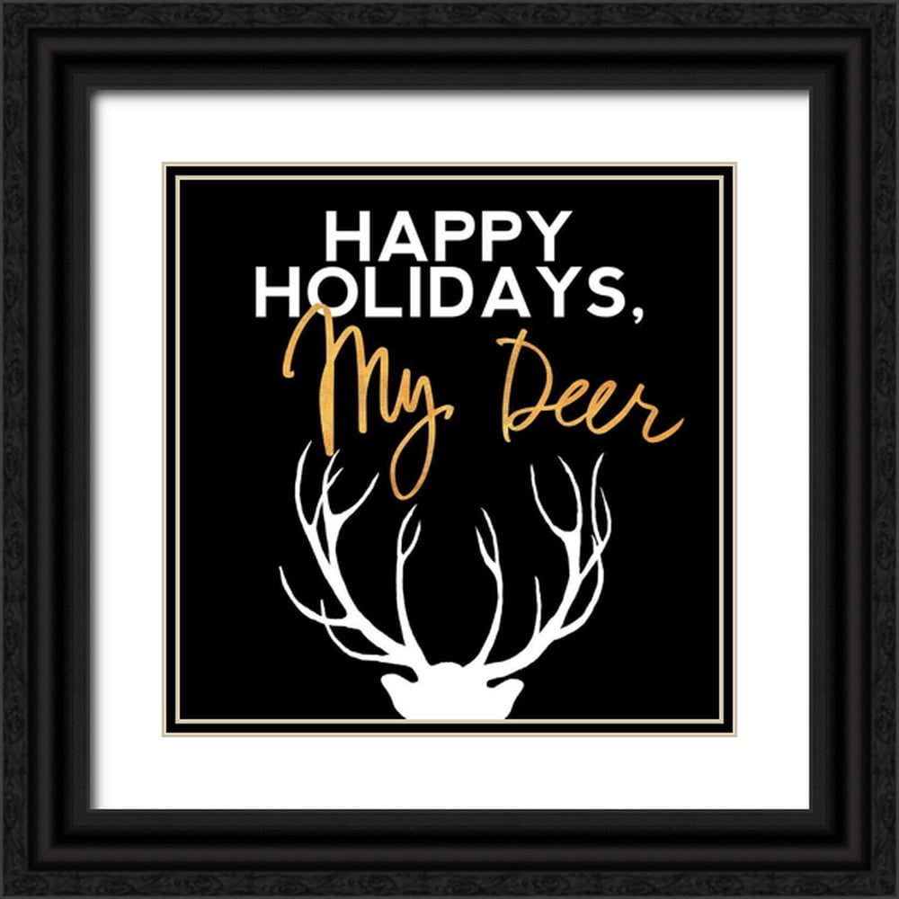 Biscardi, Nicholas 20x20 Black Ornate Wood Framed with Double Matting ...