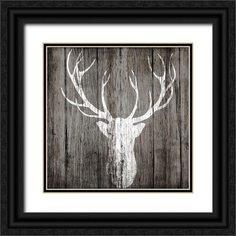 Biscardi, Nicholas 20x20 Black Ornate Wood Framed with Double Matting ...