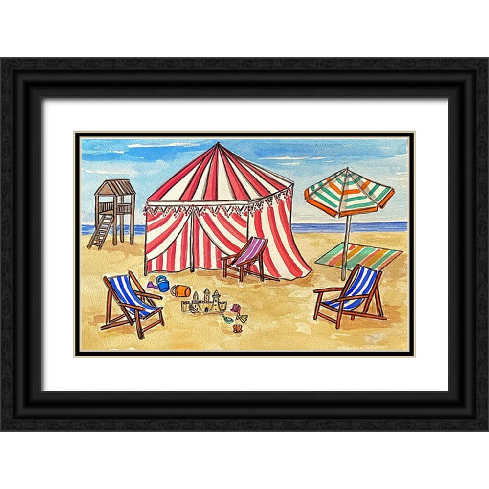 Biscardi, Nicholas 32x22 Black Ornate Wood Framed with Double Matting Museum Art Print Titled ...