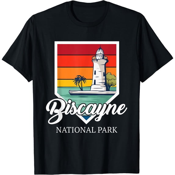 Biscayne National Park Souvenir Lighthouse from Florida T-Shirt ...