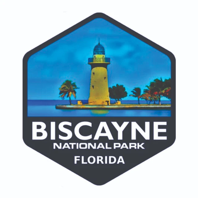 Biscayne National Park Sticker Florida National Park Sticker Phone ...