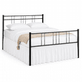 Biscaynebay Full Size Wrap Around Bed Skirt with Split Corners 14" Drop ...