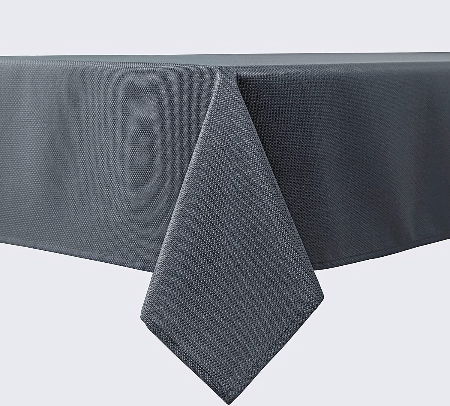 Biscaynebay Textured Fabric Tablecloths 52 X 70 Inches Rectangular ...