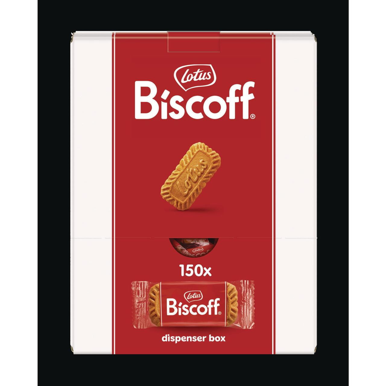 Biscoff 50639 0.22 oz Bag Cookies Dispenser Box, Caramel Cookie (150 ...