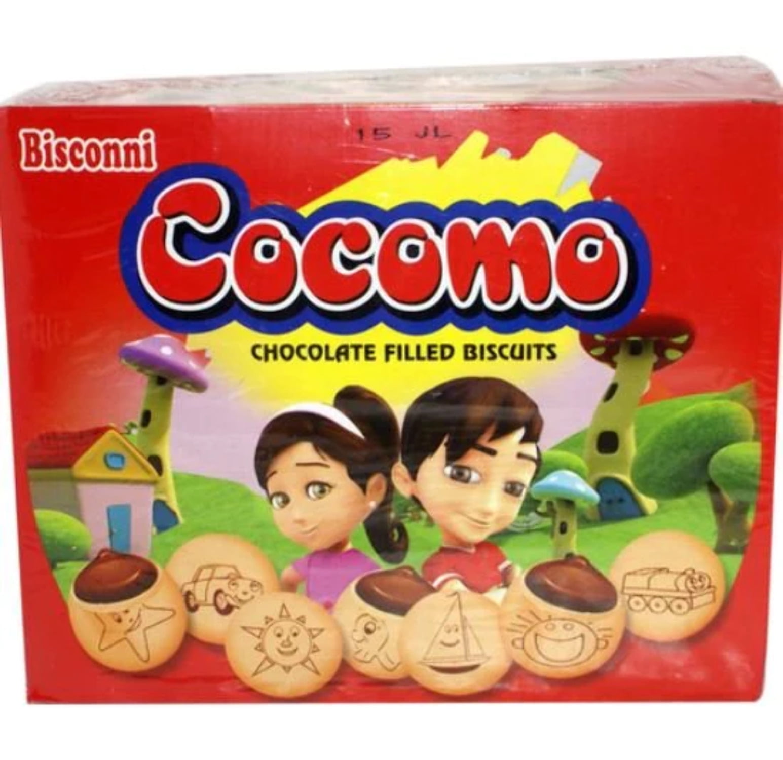 Bisconni Cocomo Chocolate Filled Biscuits 528 Grams (18.624 OZ ...