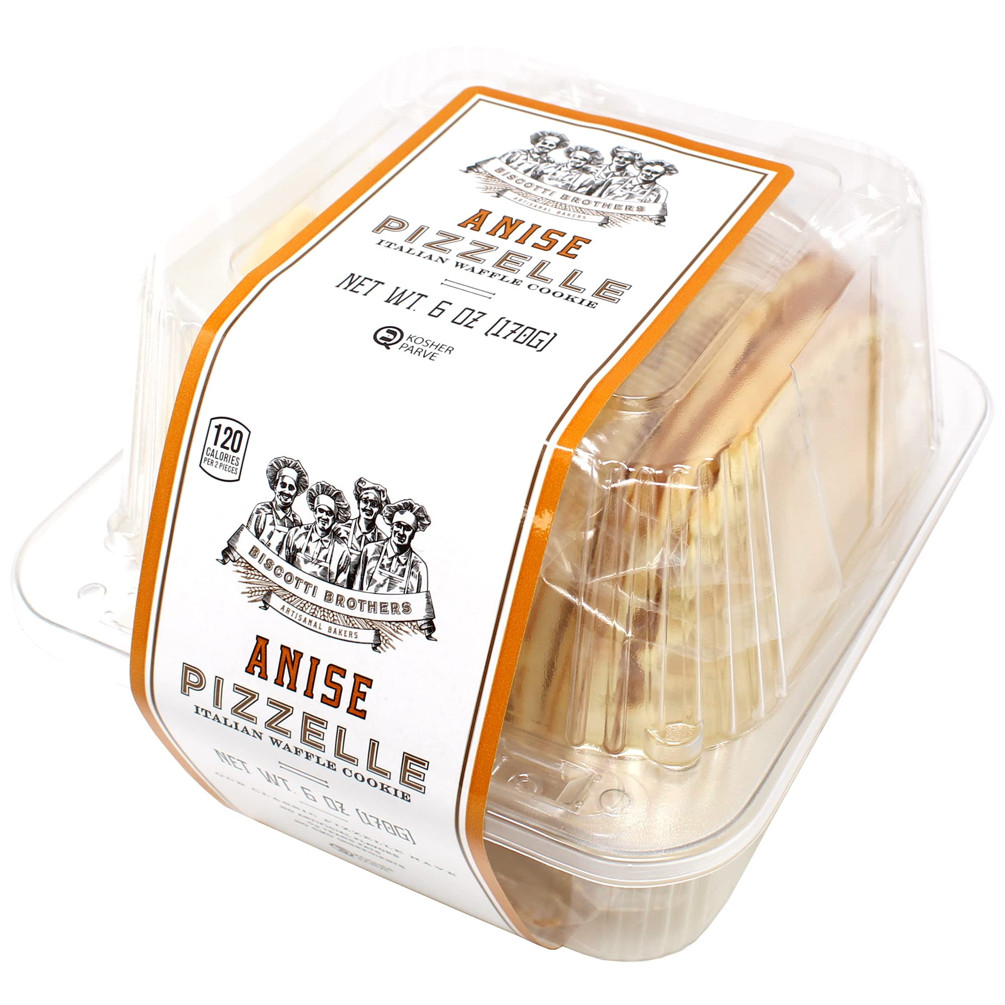 Biscotti Brothers Bakery Artisanal Anise Pizzelle, Traditional Italian ...