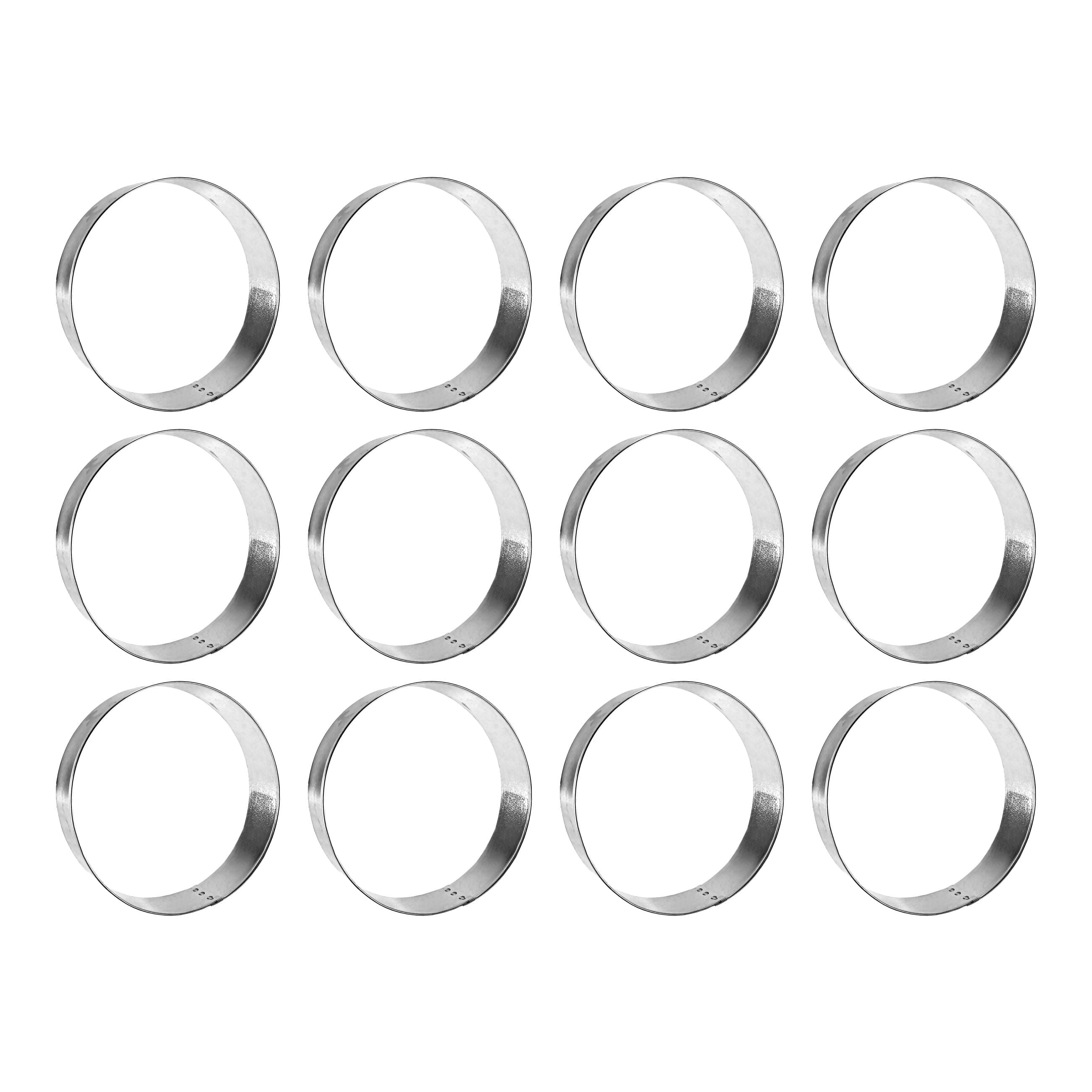 Biscuit Circle Dozen Cookie Cutters 4 inches/each O1298-W12 - The ...