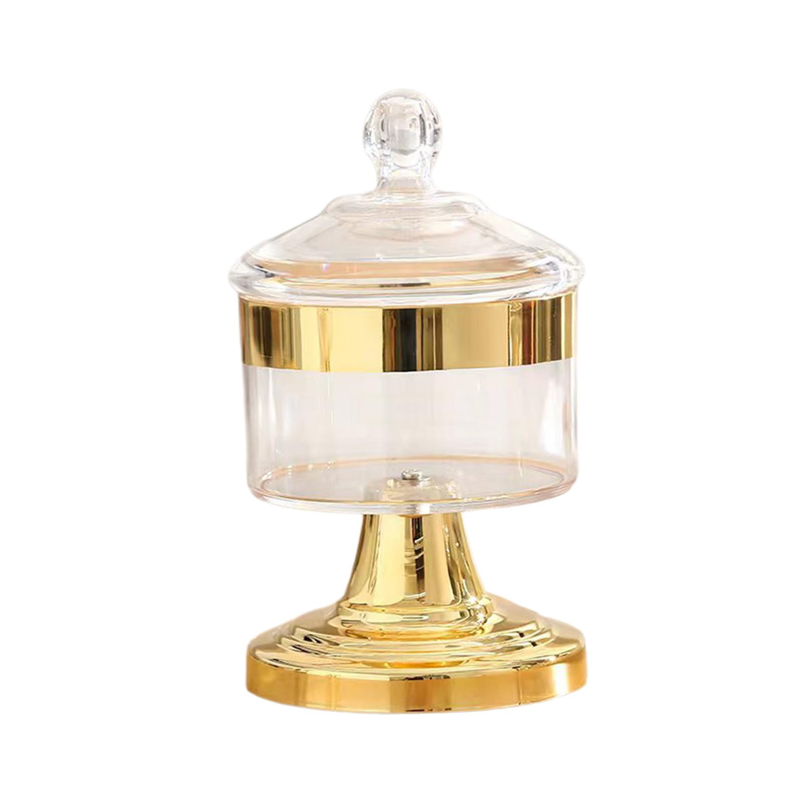 Biscuit Containers, Candy Storage Can, with Lid Dessert Candy Dish ...