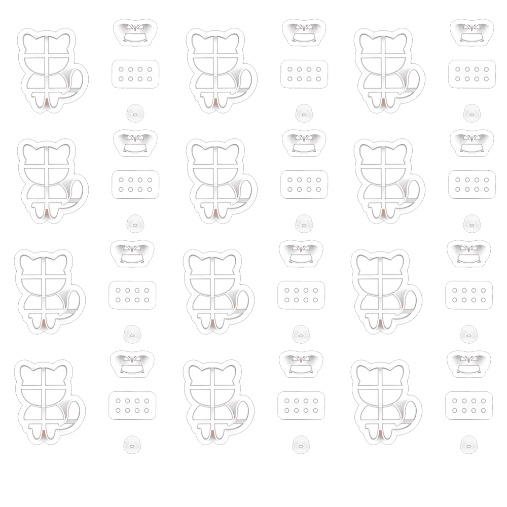 Biscuit Cutter Set, Kinds Of Animal Cartoon Biscuit Stamps, Diy Biscuit ...