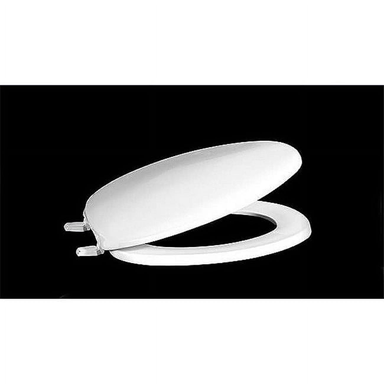 Biscuit Elongated Premium Plastic Toilet Seat - Walmart.com