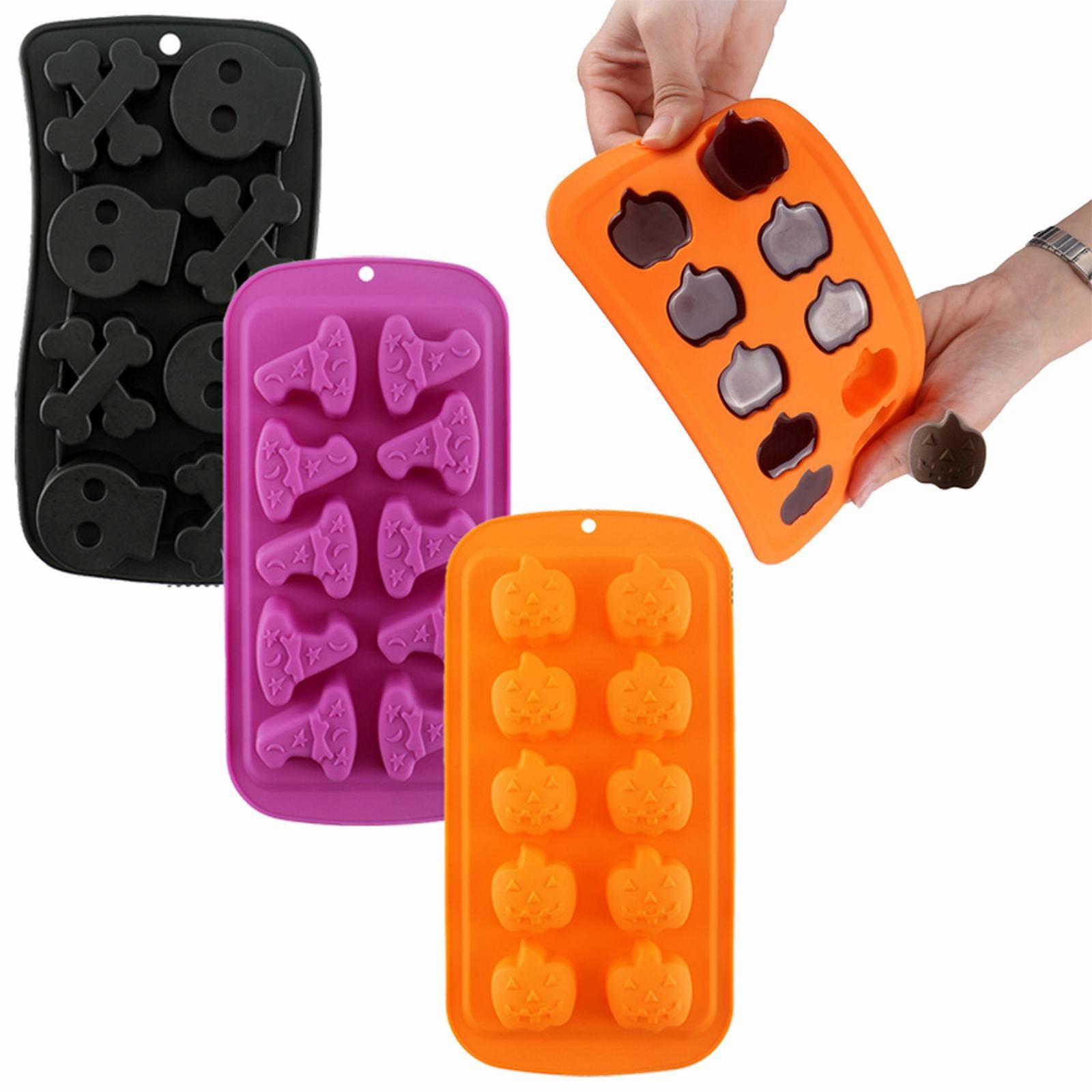 Biscuit Moulds,Halloween Baked Cookie Chocolate Hats Ice Grids DIY Gum ...