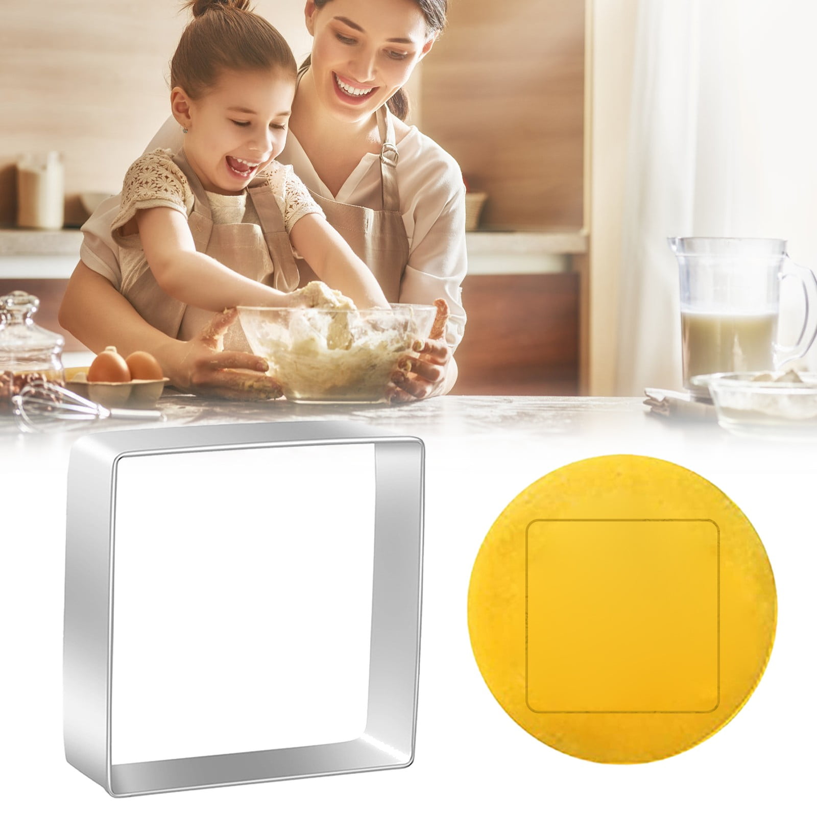 Biscuit Moulds Miayilima Stainless Steel Shaping Mold Cookie Cutter ...