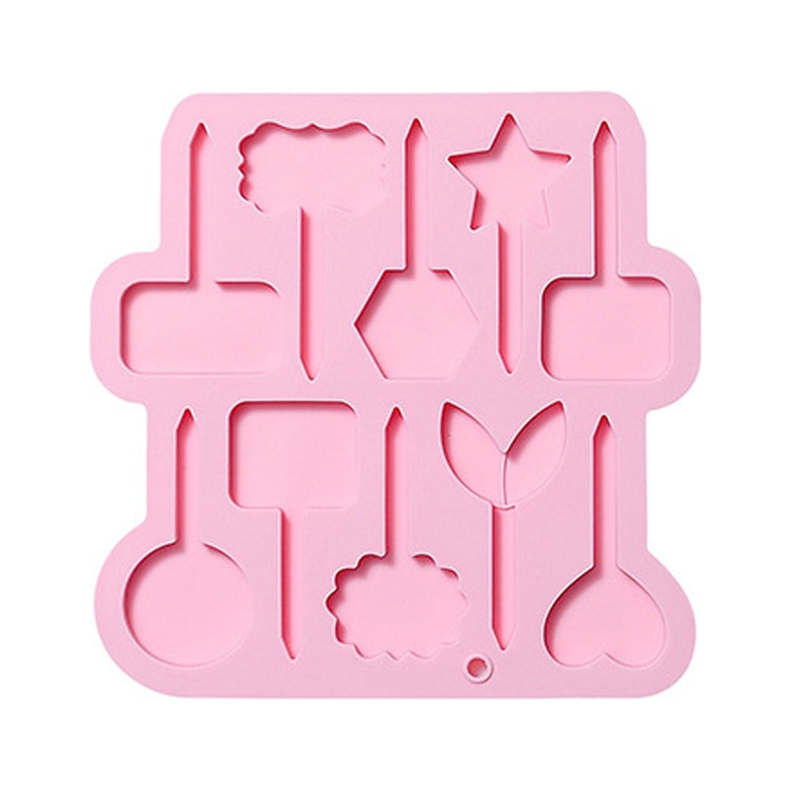 Biscuit Moulds Plastic Embossing Mold 10 Different Cake Decoration Card ...