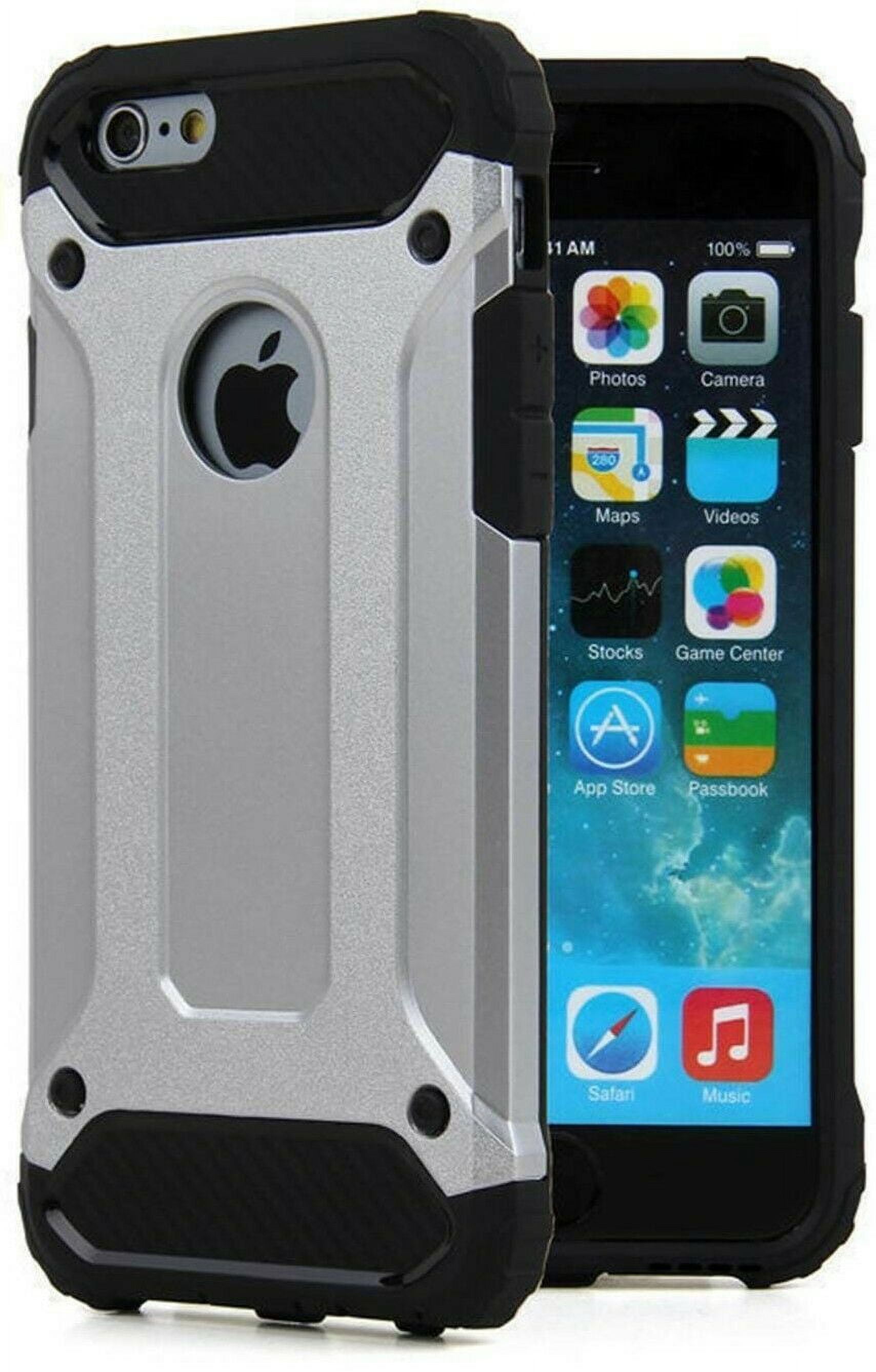 Bisen Shock-Absorbent Rugged Cell Phone Case for Apple iPhone 6S ...