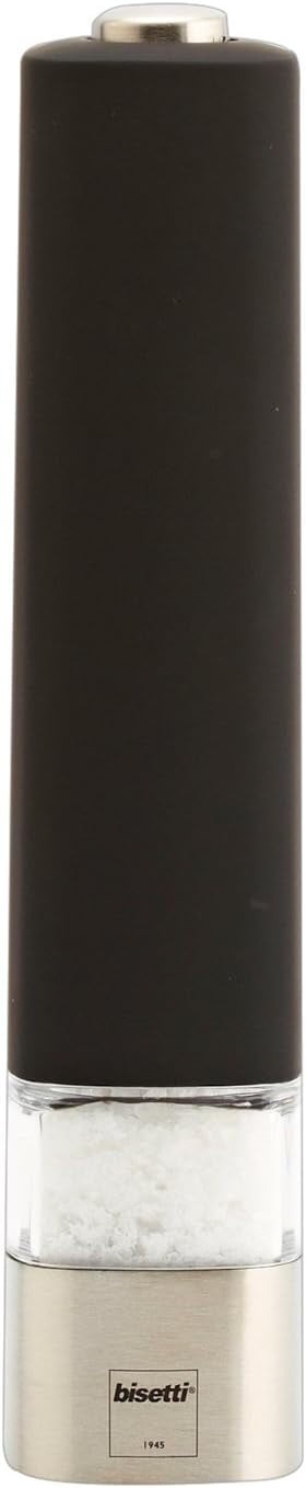 Bisetti Electric Electrical Salt Mill, 7.87-Inch, Black. - Walmart.com