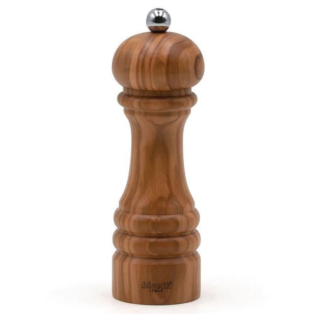 Bisetti Imperia Adjustable Salt Mill Grinder, 6.5 Inch, Brown - Walmart.com