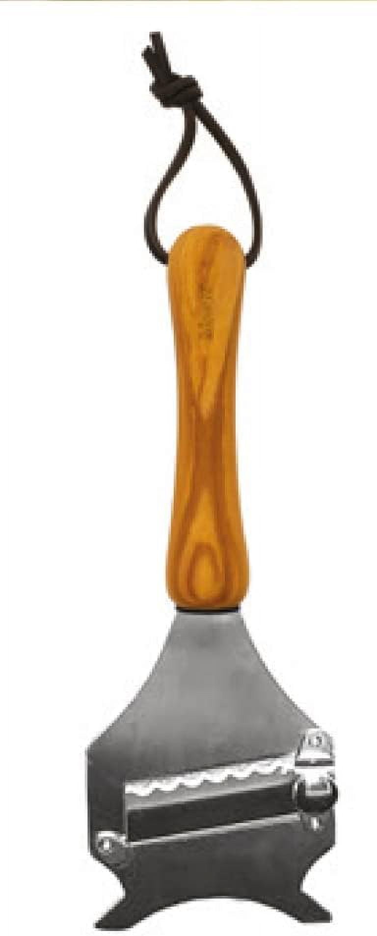 Bisetti Stainless Steel Truffle Shaver With Olive Wood Handle, 39.5 cm ...