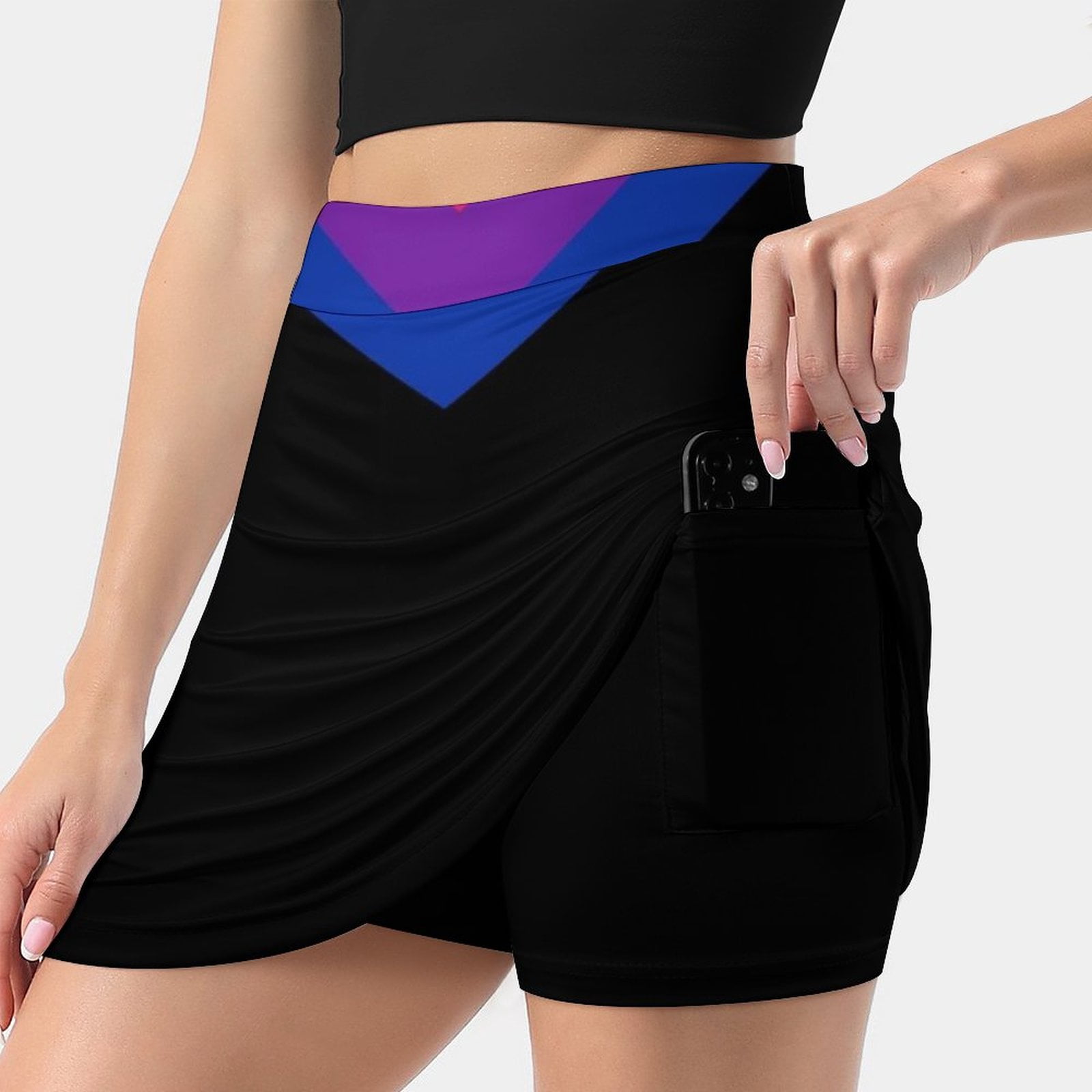 Bisexual And Biromantic Women's skirt With Hide Pocket Tennis Skirt ...