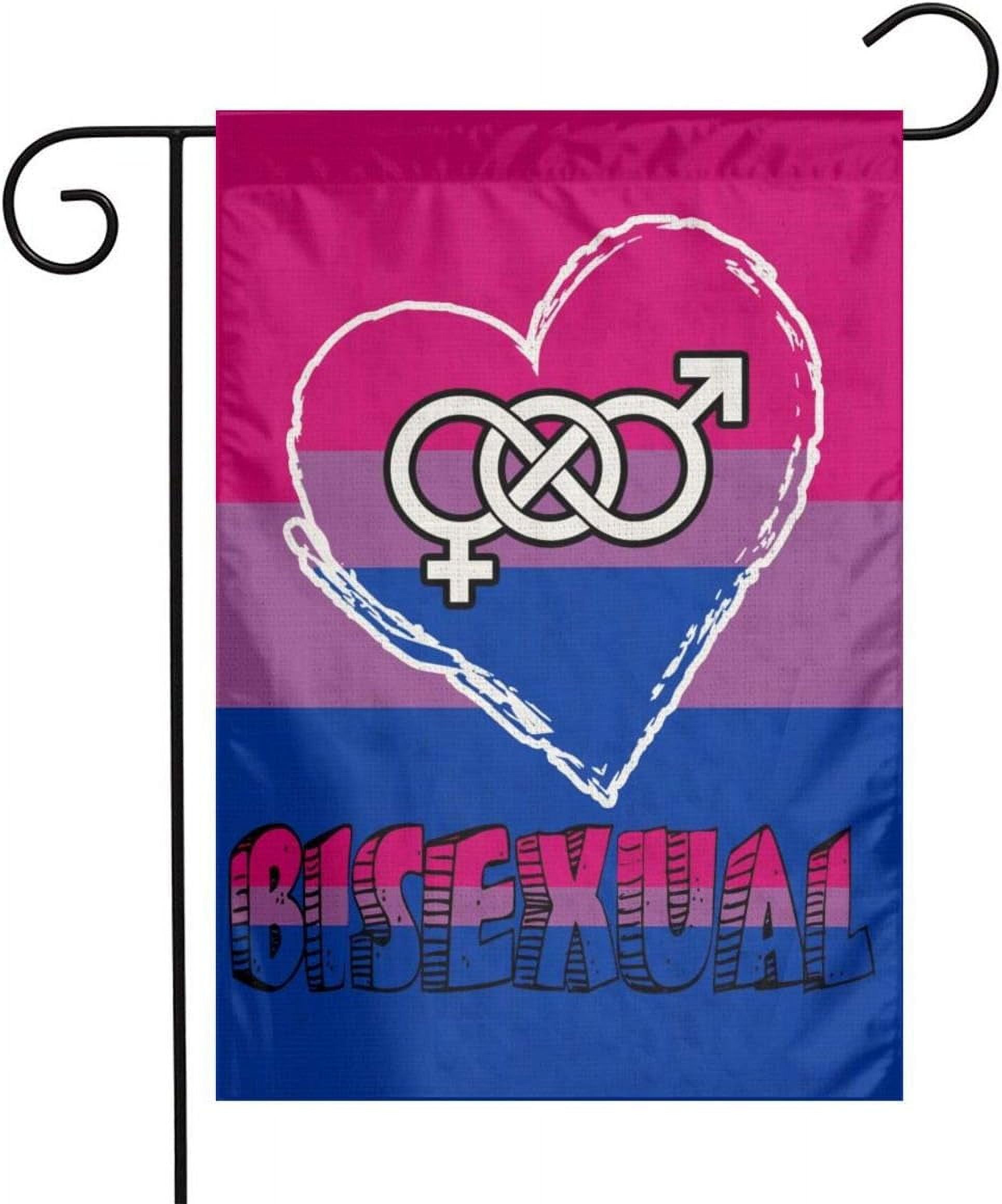 Bisexual Bi Sexual Pride Flag Gay LGBT Flax Nylon Burlap Linen Fabric ...