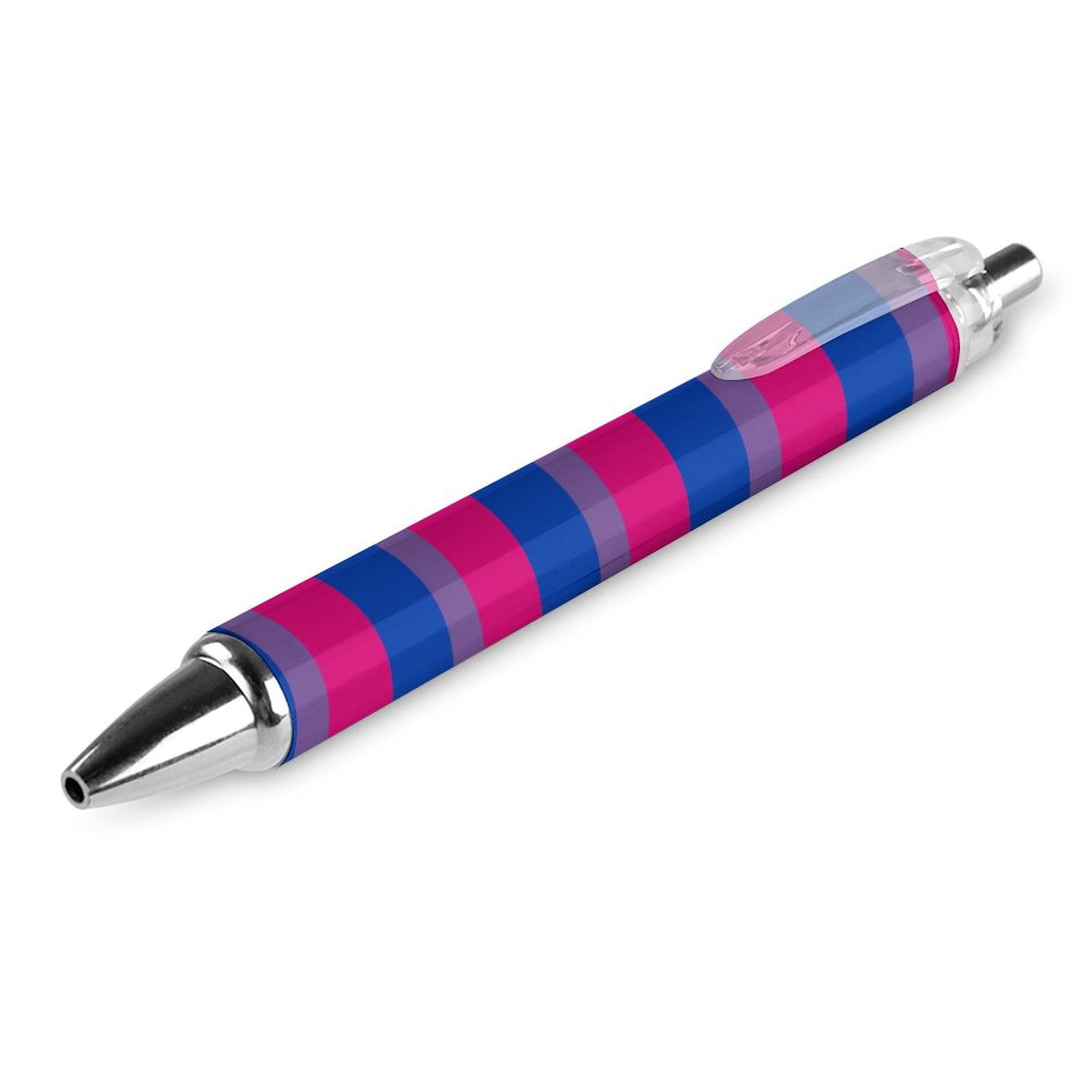 Bisexual Flag LGBTQ Flag Ballpoint Pen Retractable Pens Black Writing ...