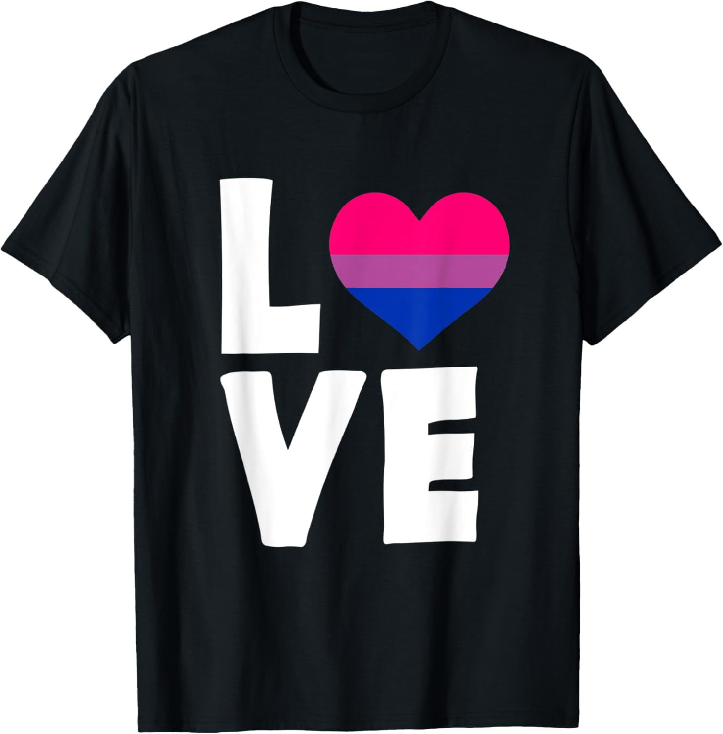 Bisexual Love T-ShirtBisexual Flag Bi Pride Stuff100%cotton - Walmart.com