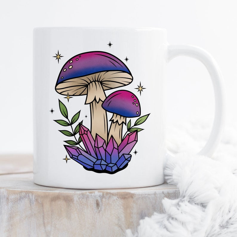 Bisexual Pride Coffee Mug – Bi Flag Gift, Subtle LGBT Pride Mug for ...