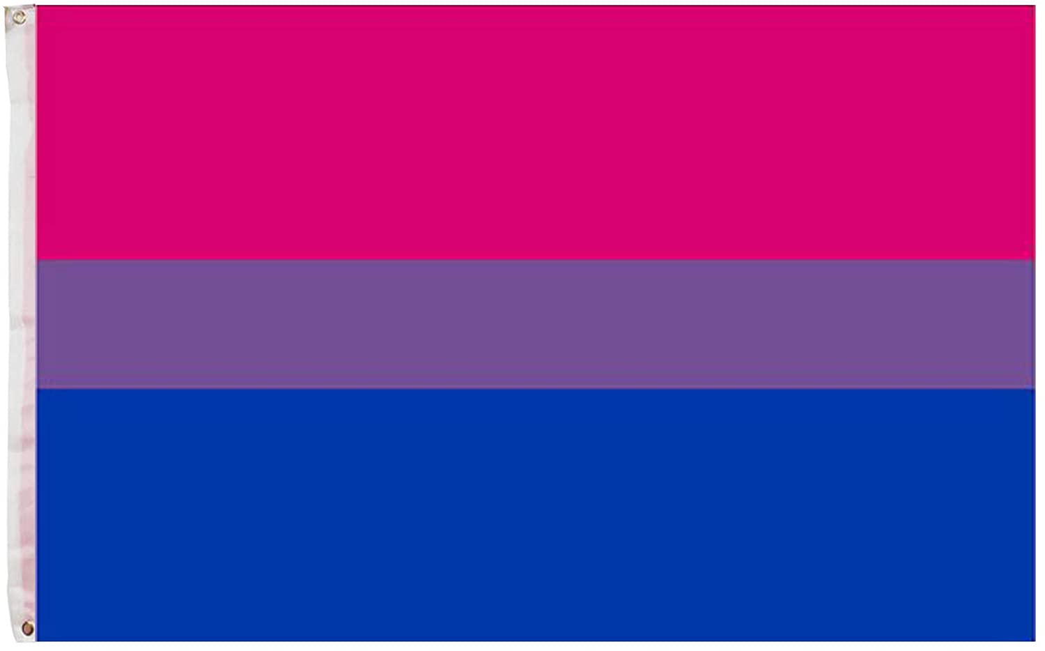 Bisexual Pride Flag, Bi Pride Flag 100% Polyester Silk Printed, Bright ...