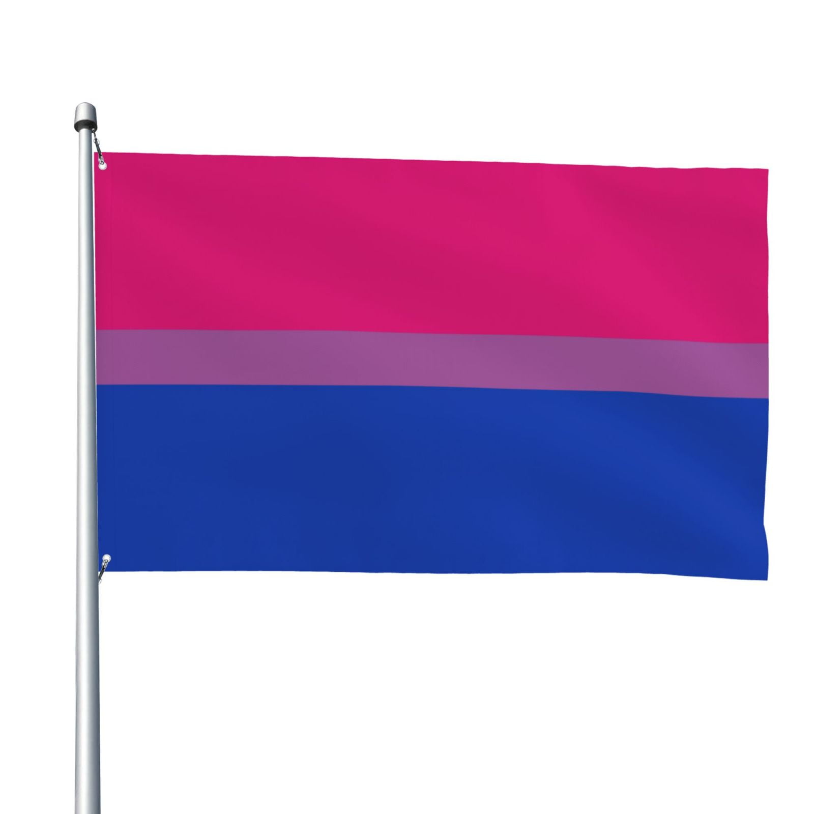 Bisexual Pride Flag Flag 4x6 Ft Big Flag For Outdoor Indoor Office ...