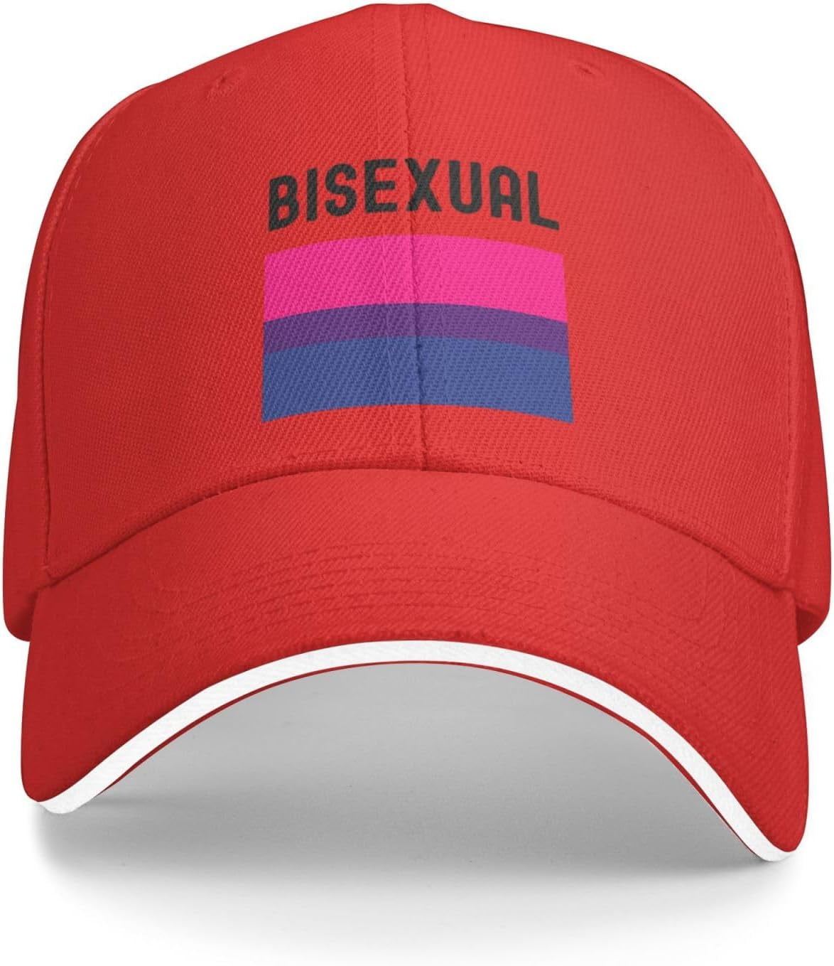Bisexual Pride Flag - LGBT Bisexual Gifts Baseball Cap Men Trucker Hat ...