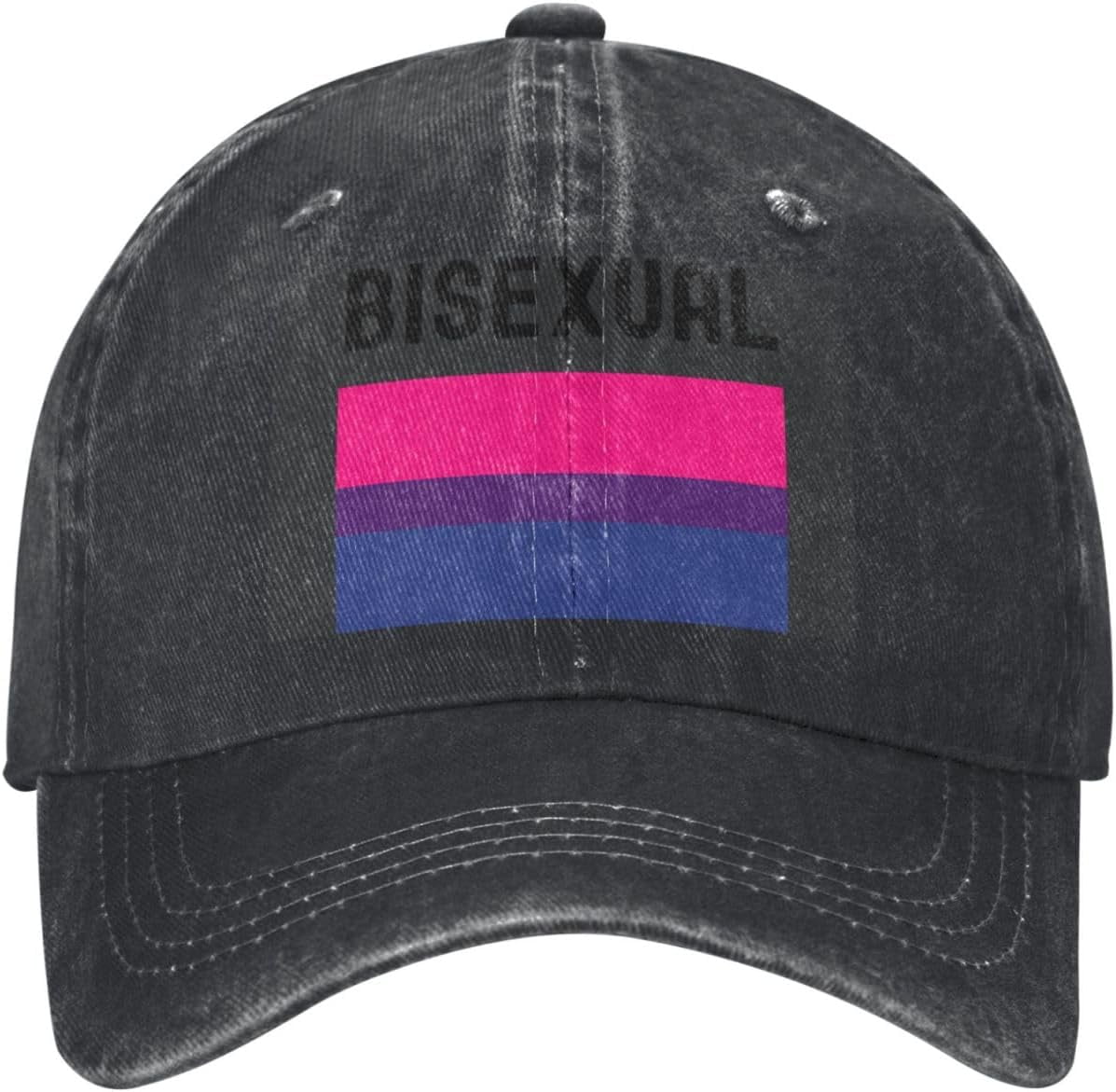 Bisexual Pride Flag - LGBT Bisexual Gifts Cowboy Hat Men Vintage ...