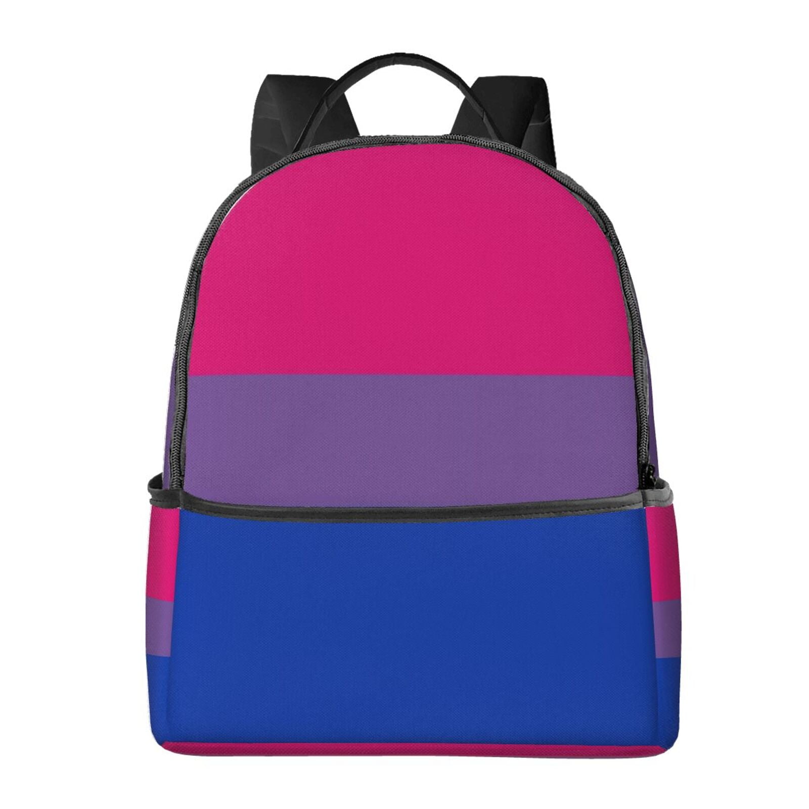Bisexual Pride Flag Shoulder Backpack Laptop Tablet for Sport Travel ...