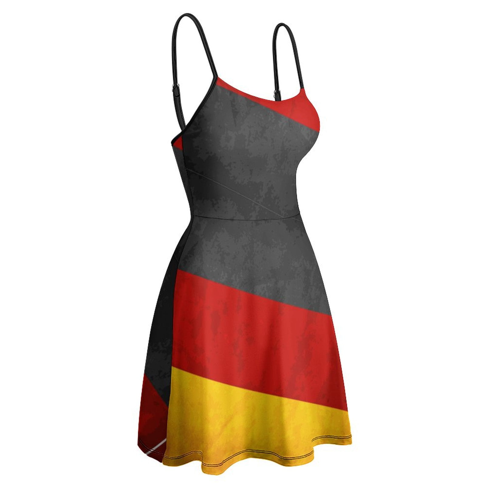 Bisexual Pride Flag Stripe Graphic Woman's Dress Women's Sling Dress ...