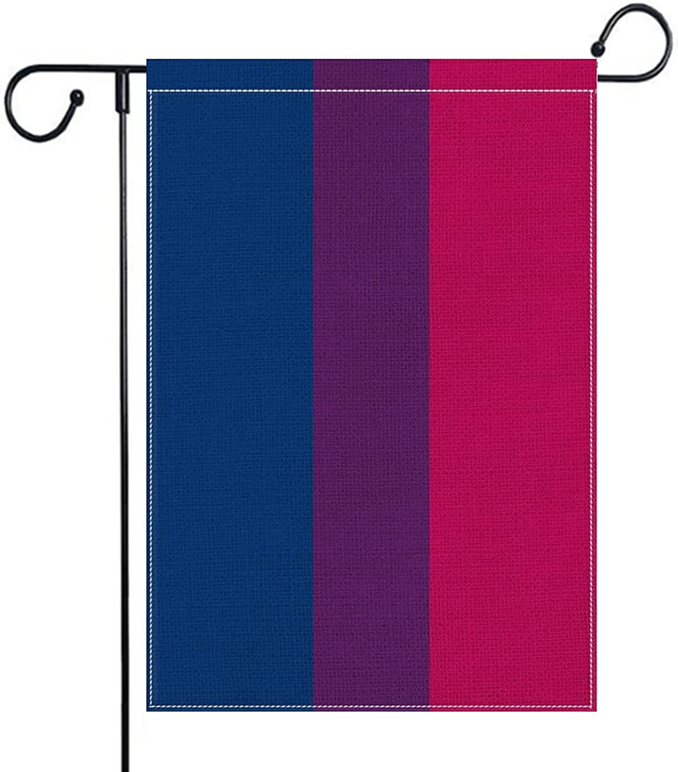Bisexual Pride Garden Flag Decorations Bi Sexual Pride Month Yard Lawn ...