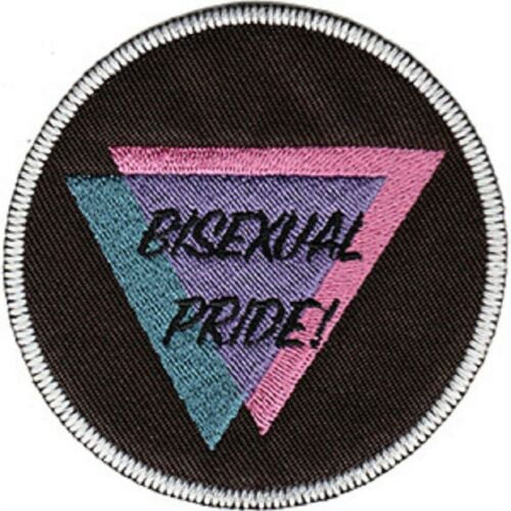 Bisexual Pride! LGBTQ Artwork Embroidered Iron-on/Sew-on Rayon Patch ...