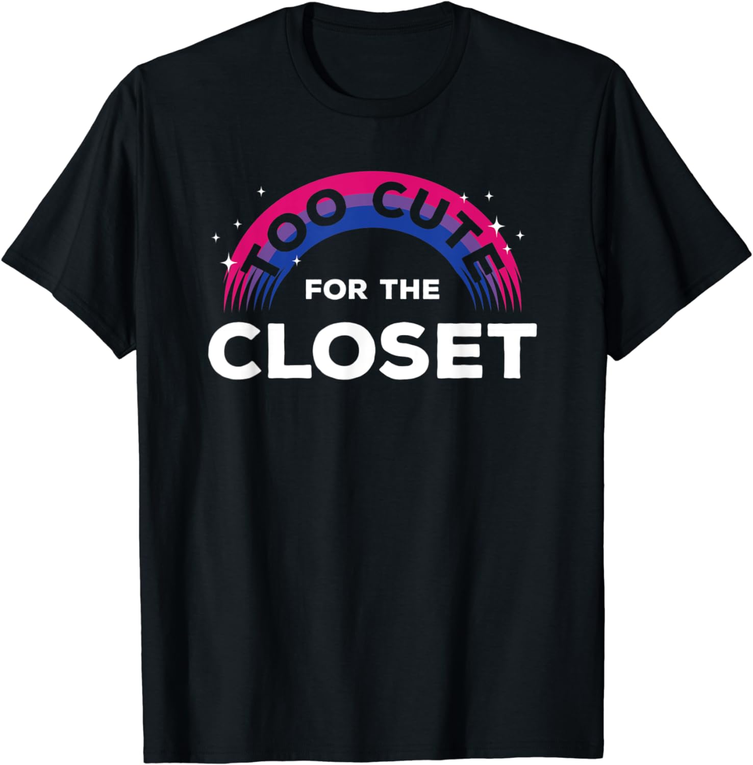Bisexual Rainbow Pride Flag Parade Pro LGBTQ Ally Equality T-Shirt ...