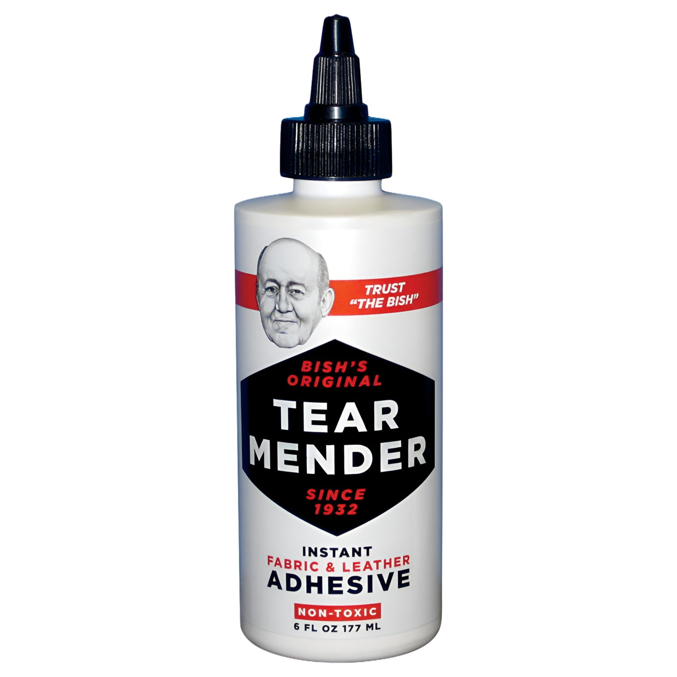 Tear Mender High Strength Fabric and Leather Adhesive, 6 oz Bottle, UV ...