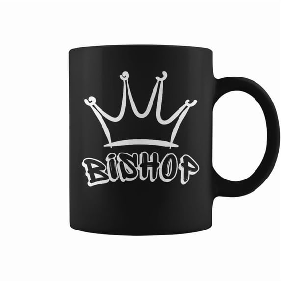 Bishop Family Name Cool Bishop Name And Royal Crown Coffee Mugs ...