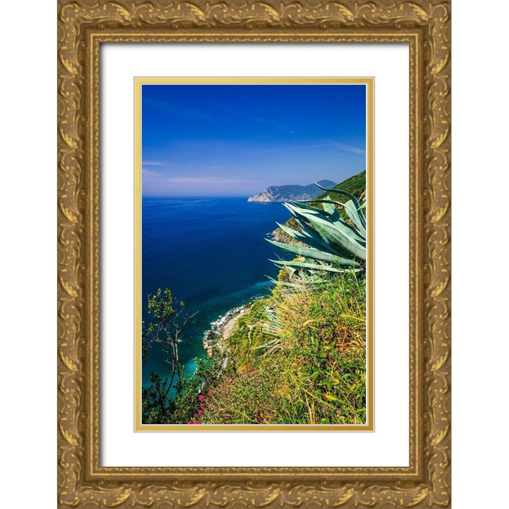 Bishop, Russ 13x18 Gold Ornate Wood Framed with Double Matting Museum ...