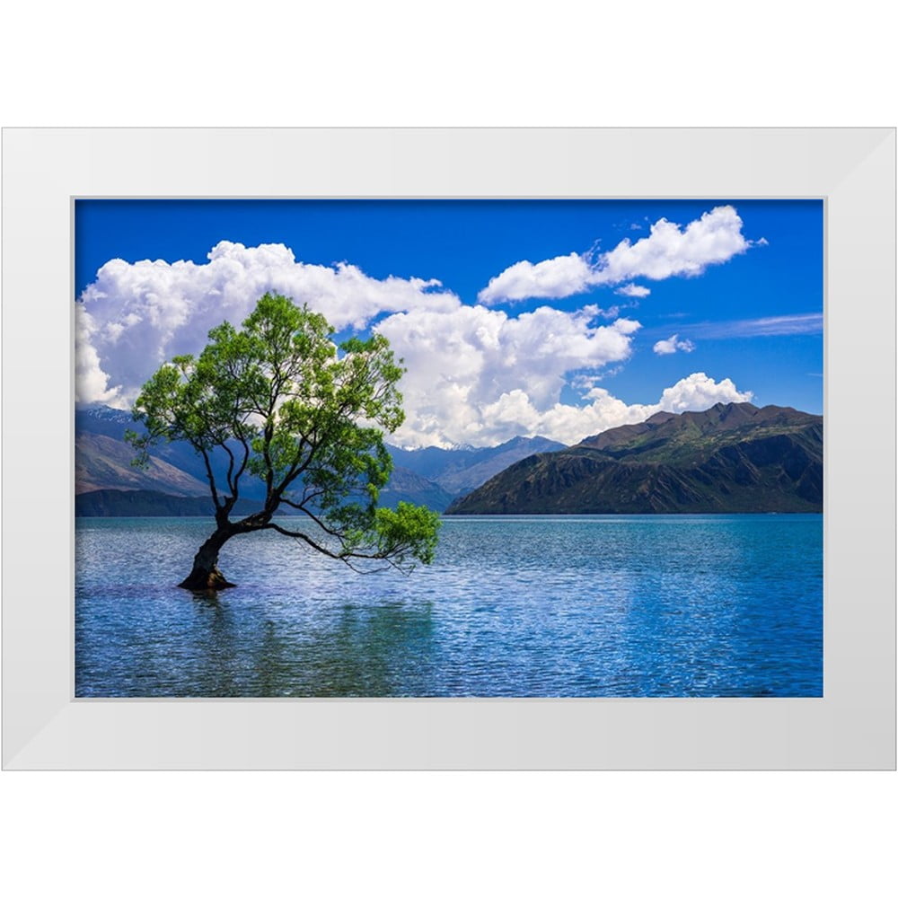 Bishop, Russ 14x11 White Modern Wood Framed Museum Art Print Titled ...