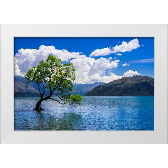 Bishop, Russ 14x11 White Modern Wood Framed Museum Art Print Titled ...