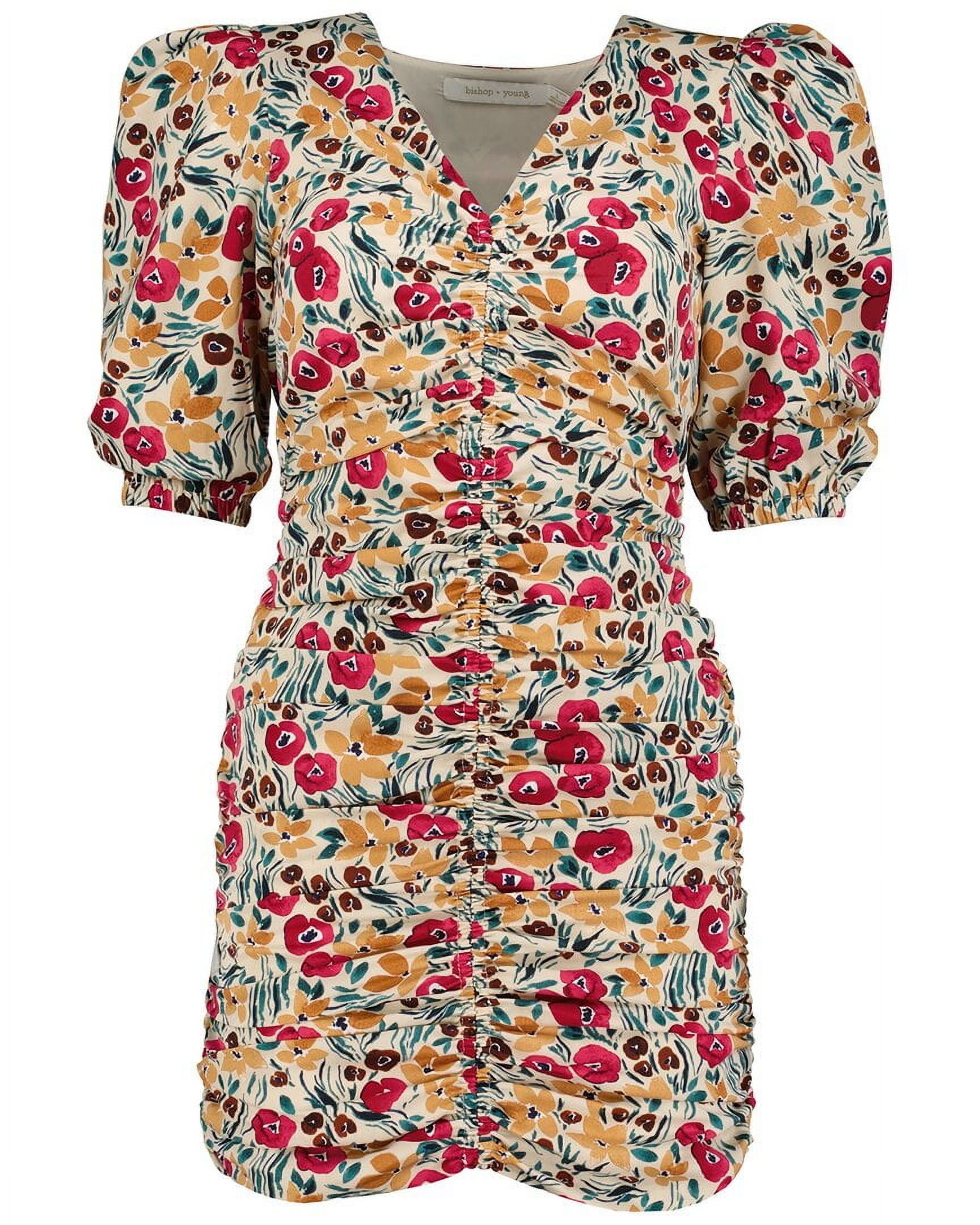Bishop + Young womens Carly Ruched Front Dress, xs - Walmart.com