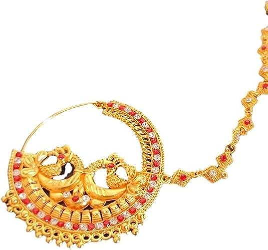 BishtHub Fashion Handmade Uttarakhandi Nath Nose Ring With Traditional ...