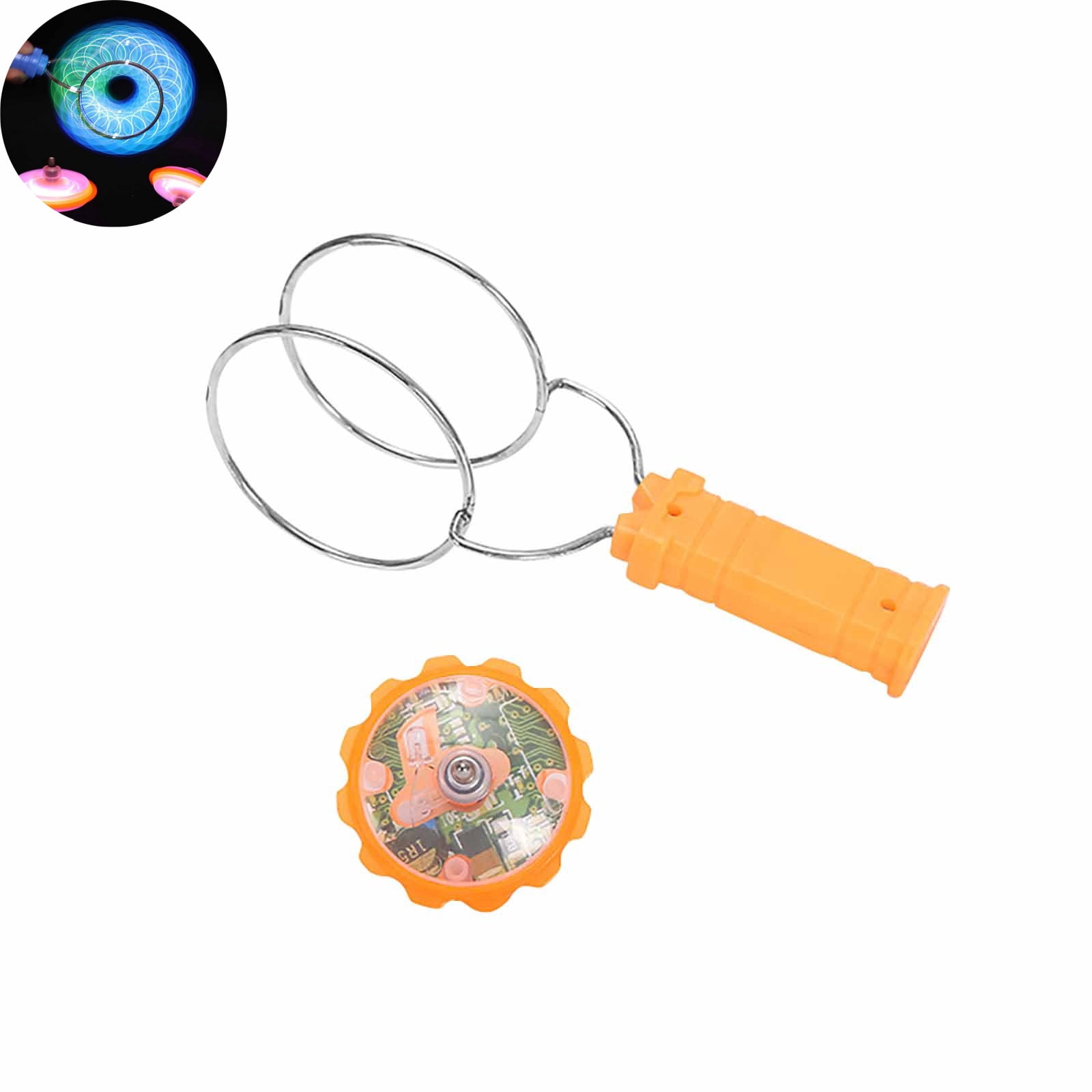 Bisitoy 1Pc Gyro Wheel Magic Spinning Flywheel with Light Up Rails ...