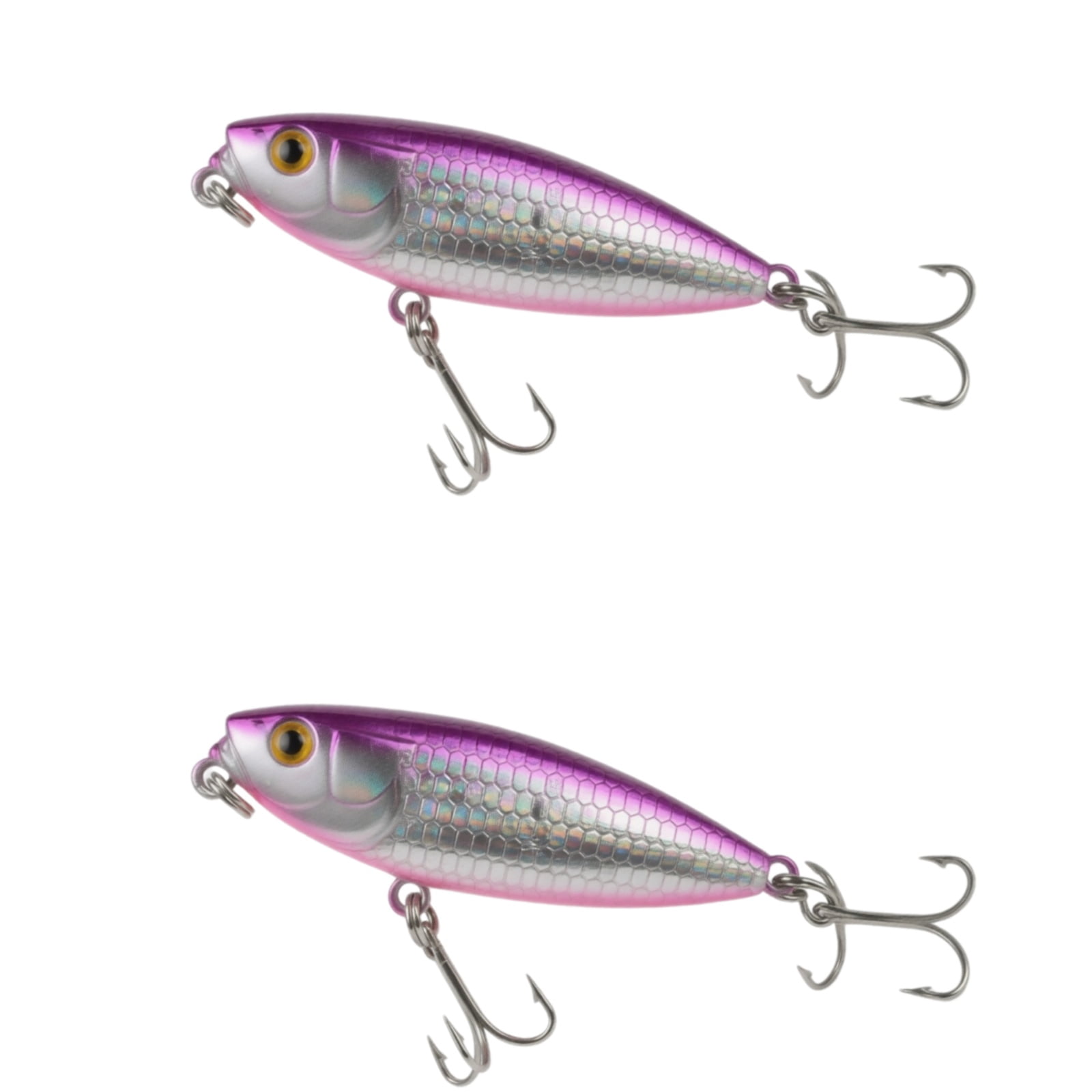 Bisitoy 2Pcs Fishing Lures Crankbait Minnow Deep Diver Hooks for ...