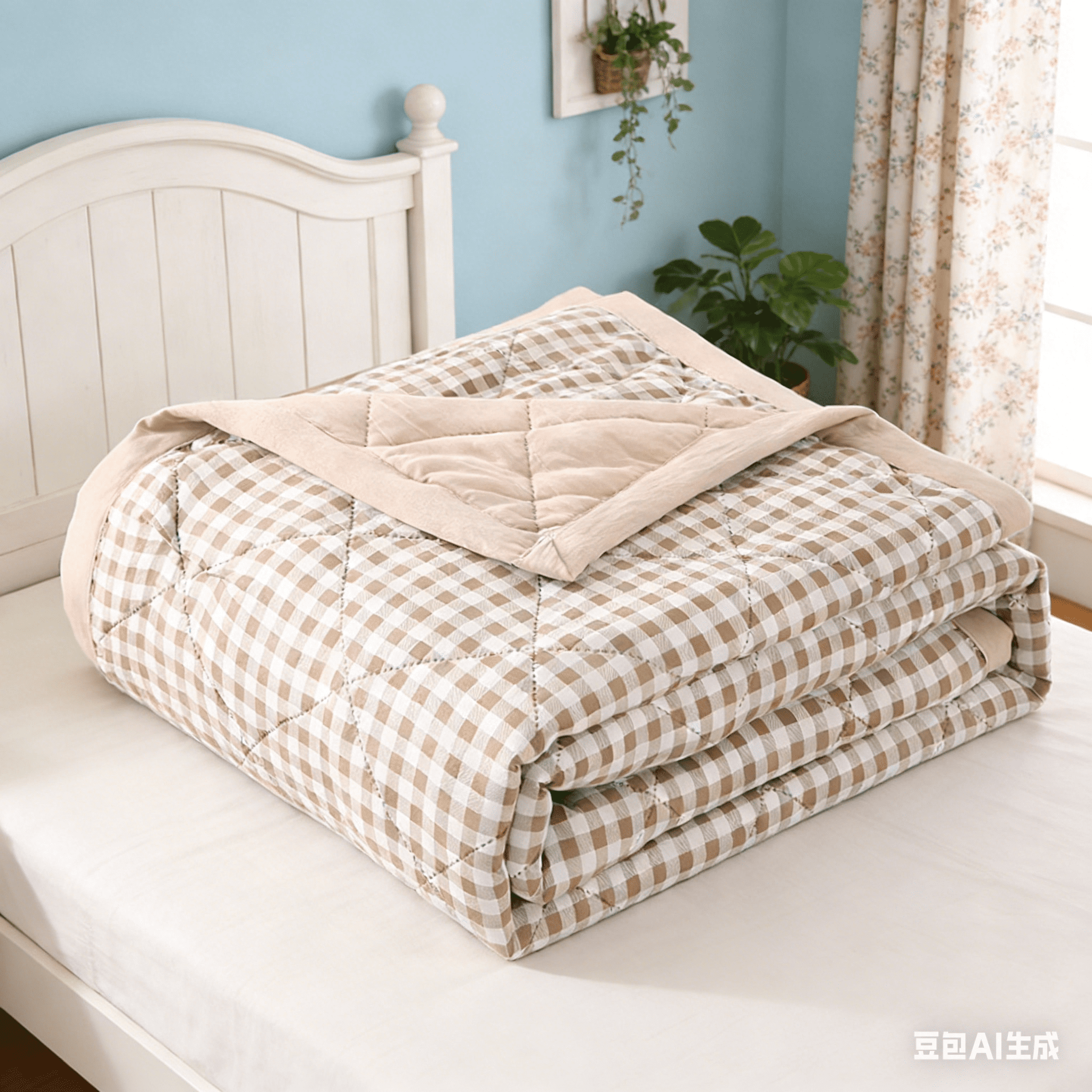 Bisitoy Throw Blanket Lightweight & Breathable, Plaid Design Air ...