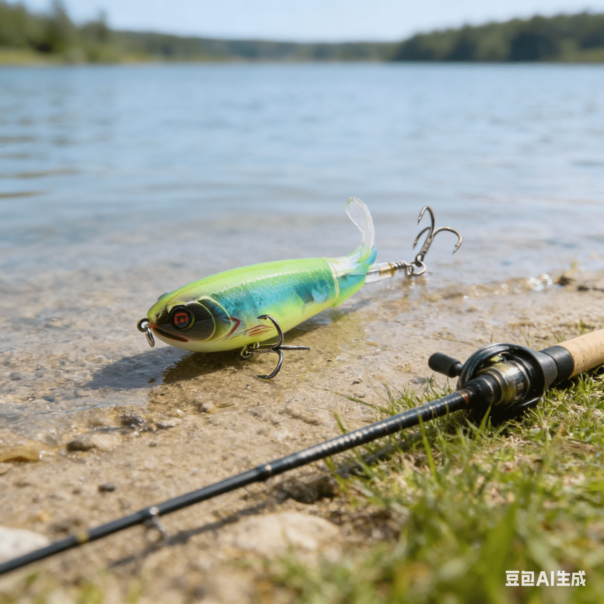 Bisitoy Topwater Fishing Lures - Durable 10.5cm Propeller Topwater Hard ...